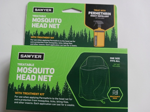 Sawyer Treatable Mosquito Head Net | eBay
