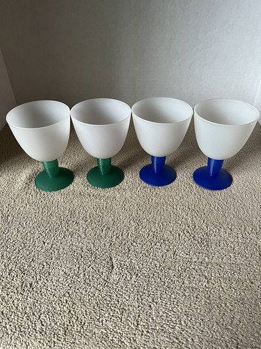 Tupperware Cups Goblets Pastel Impressions Parfait 330 ml 4093B | eBay