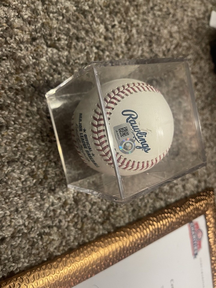 BRIAN DUENSING SIGNED AUT0GRAPHED BASEBALL Twins, Orioles, Cubs 32 ...