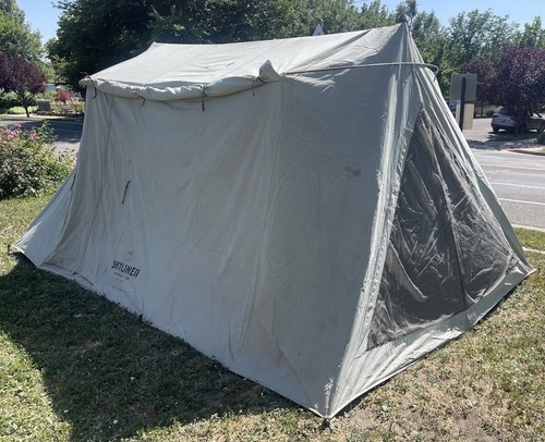 Rare Springbar Skyliner 10’x 14’ Inner Pole Canvas Tent | eBay