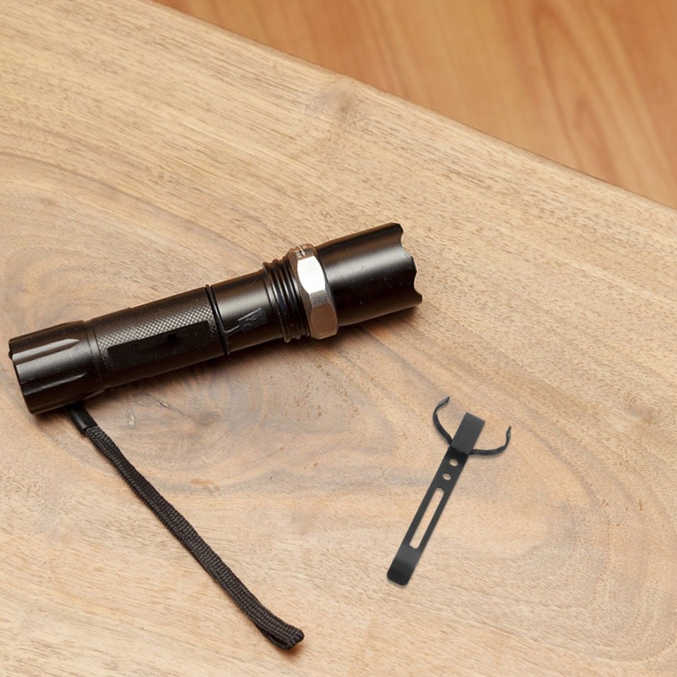 Belt Flashlight Clip Small Clip Flashlight Fixing Clip Flashlight Waist ...