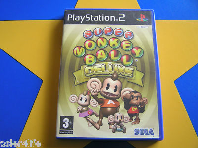 SUPER MONKEY BALL DELUXE - PLAYSTATION 2 - PS2 | eBay