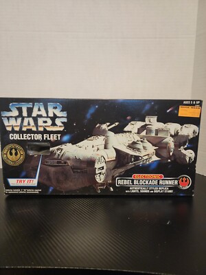 Star Wars Electronic Rebel Blockade Runner - Lights And Sound Kenner ...