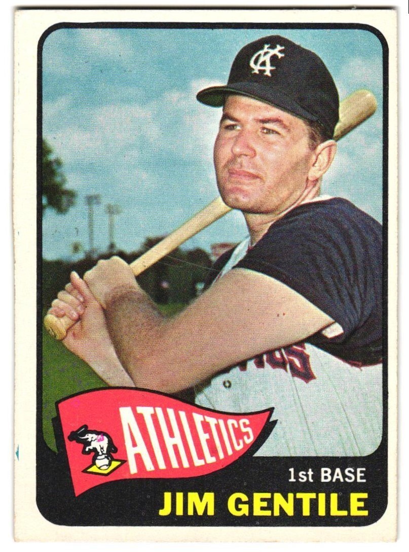 1965 Topps Baseball #365 Jim Gentile - Ex+ 002 | eBay