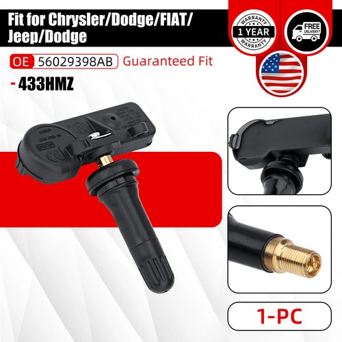 1X 433HMZ Tire Pressure Sensor TPMS 56029398AB FOR Dodge Ram 2500 2011 ...