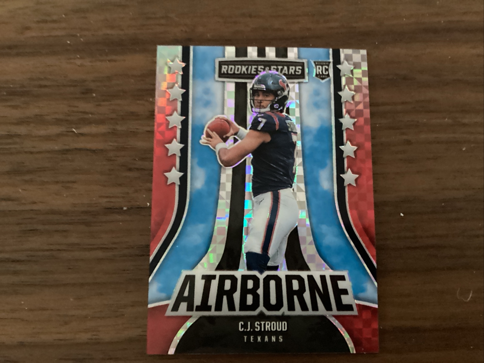 2023 Panini Rookies & Stars - Airborne Red Plaid #AI-13 C.J. Stroud (RC ...