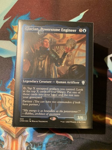 Mtg Singles - Glacian, Powerstone Engineer - Commander Legends - Foil ...
