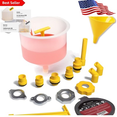Oil Funnel Kit Coolant Refill Tool Performance Tool W89740 Spill Proof ...