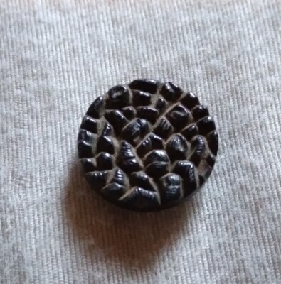 Buttons - Glass Mourning Buttons