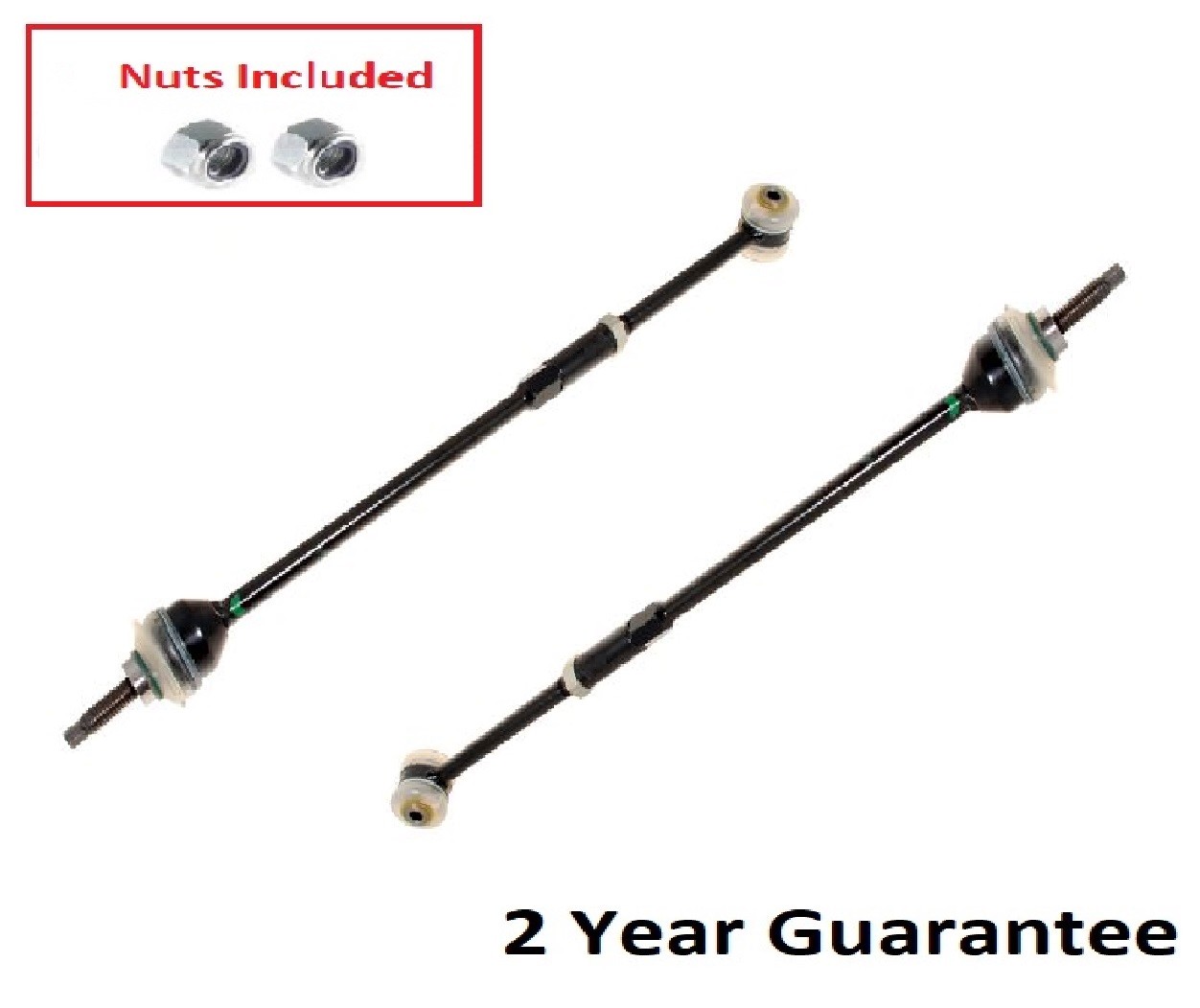 X2 ASC Rear Suspension Track Rod Arm Drop Links For Jaguar S-Type 99-08 ...