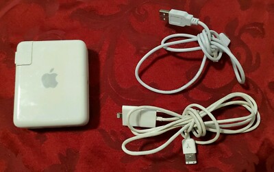 Apple AirPort Express Base Station Model A1084 100-240V, 1 Cord, 1 ...