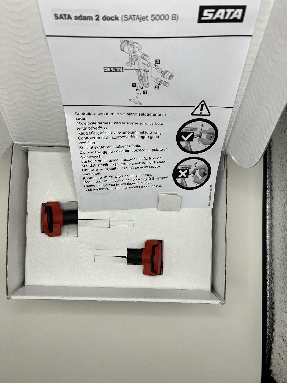 SATA ADAM2 DOCK ONLY SAT-211573 (ALL 5000 SERIES MODELS) 2 PACK w ...