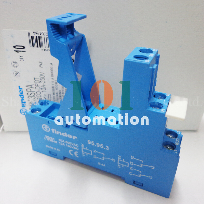 1PC Finder 95.95.3SPA Power Relay Socket For 40 44 Series for sale ...