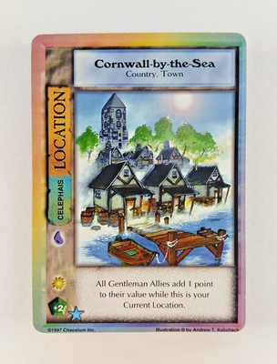 Cornwall-By-The-Sea - Dreamlands, Mythos CCG card (1997 Chaosium) Rare ...