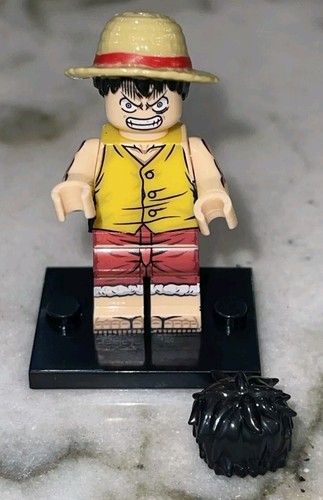 One Piece,“LUFFY” Small Fig, Small Figuring Anime MONKEY-D-LUFFY. Two ...