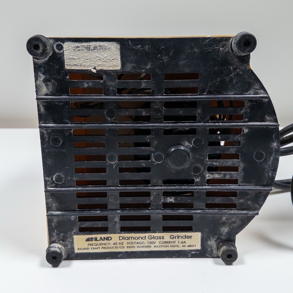 Vtg Inland Wiz Diamond Glass Grinder Stained Glass Router Wizling ...