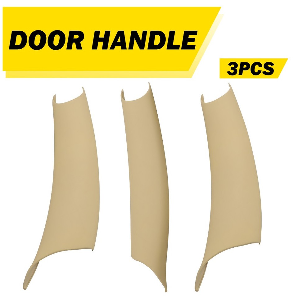 3Pcs Fit BMW X5 X6 F15 F16 2014-2018 US Beige Inner Door Pull Handle ...