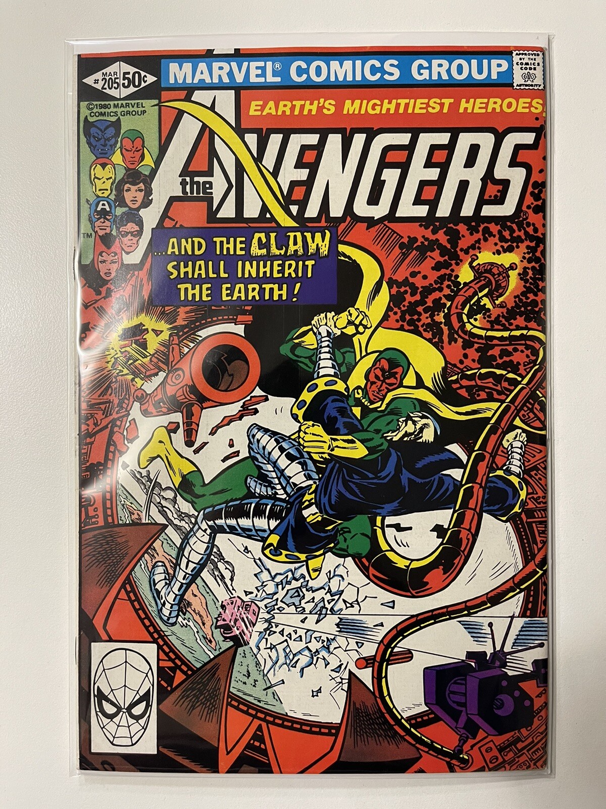 The Avengers #205 Marvel Comics 1980 VF + Bagged | eBay