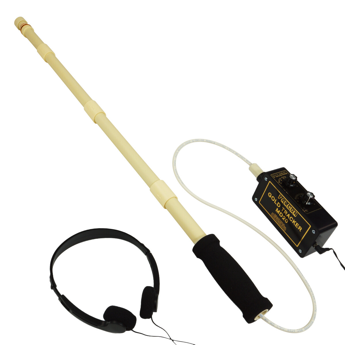 Falcon Gold Tracker MD20 Metal Detector 300kHz Probe w/ Handle ...
