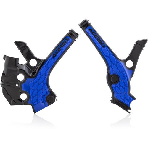 ACERBIS X-GRIP FRAME GUARDS YZ 65 18-24 YZ 85 22-24 BLACK BLUE | eBay