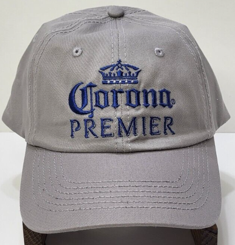 NWOT Corona Premier Beer Gray Adjustable Baseball Cap | eBay