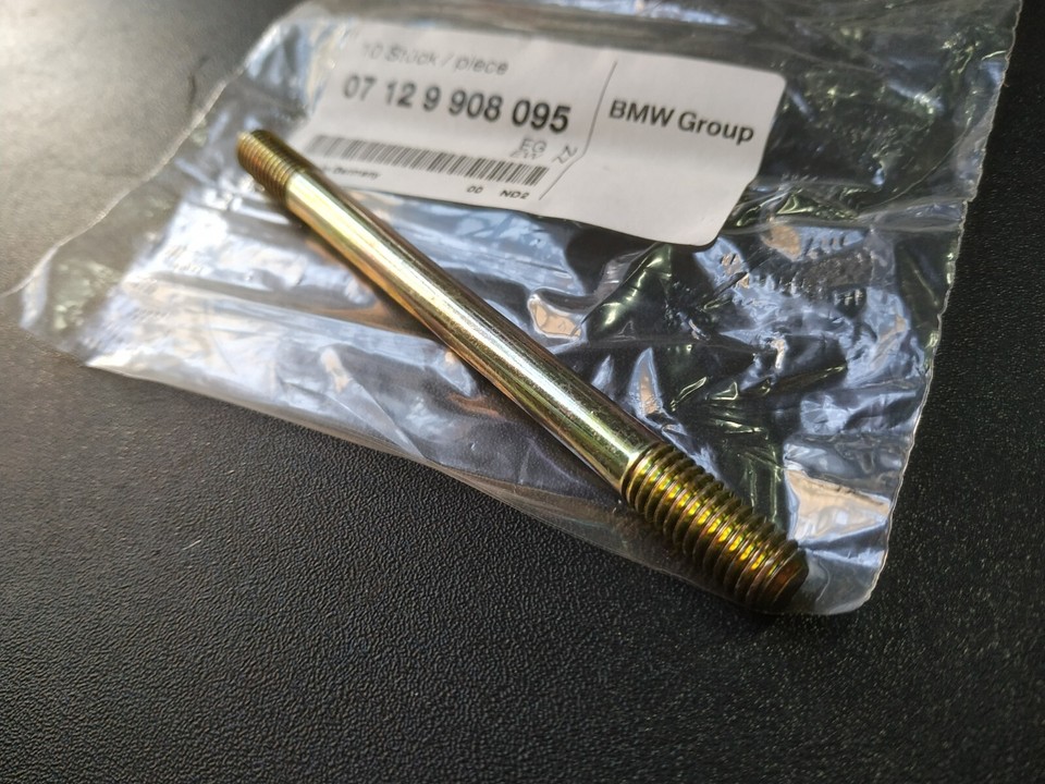 BMW E36 M3-Z3 M cylinder head stud bolt M8x105 !NEW! GENUINE ...