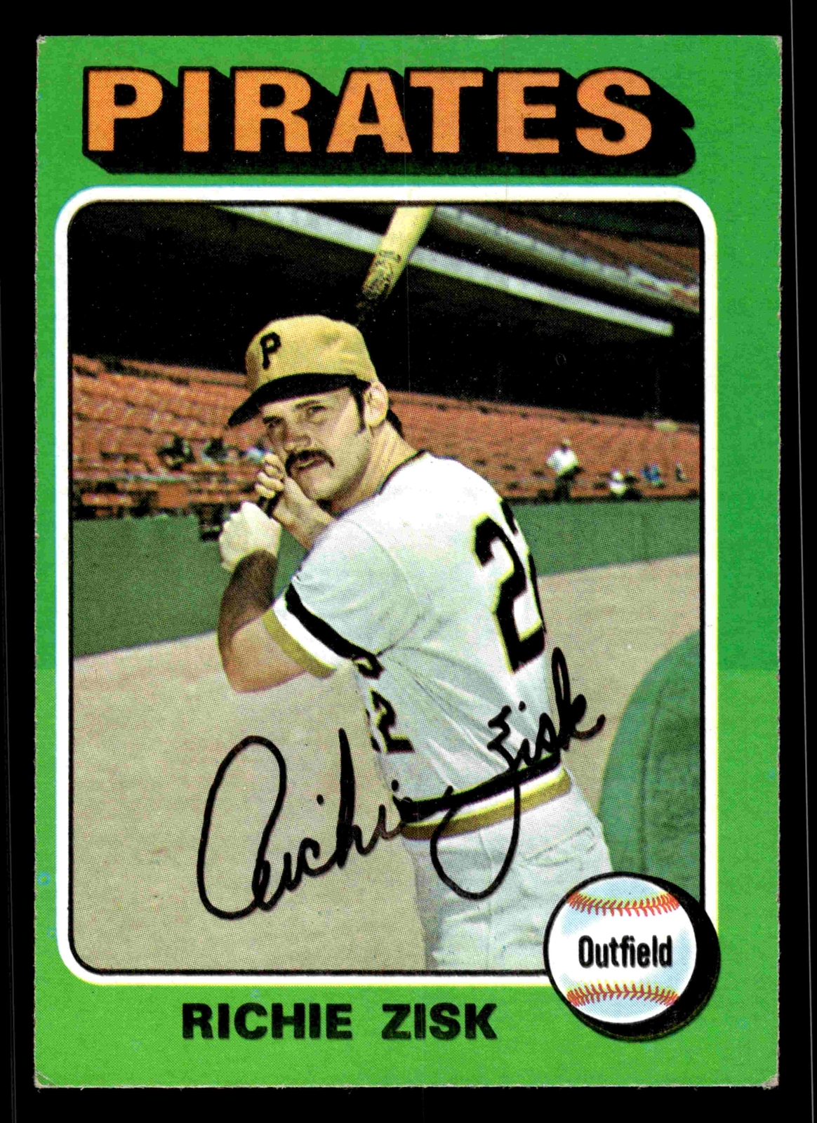 1975 Topps Richie Zisk #77 - Pittsburgh Pirates | eBay