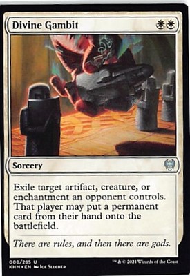 Kaldheim, Divine Gambit p2-21017 | eBay