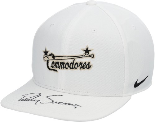 Dansby Swanson Vanderbilt Commodores Autographed Snapback Baseball Cap ...