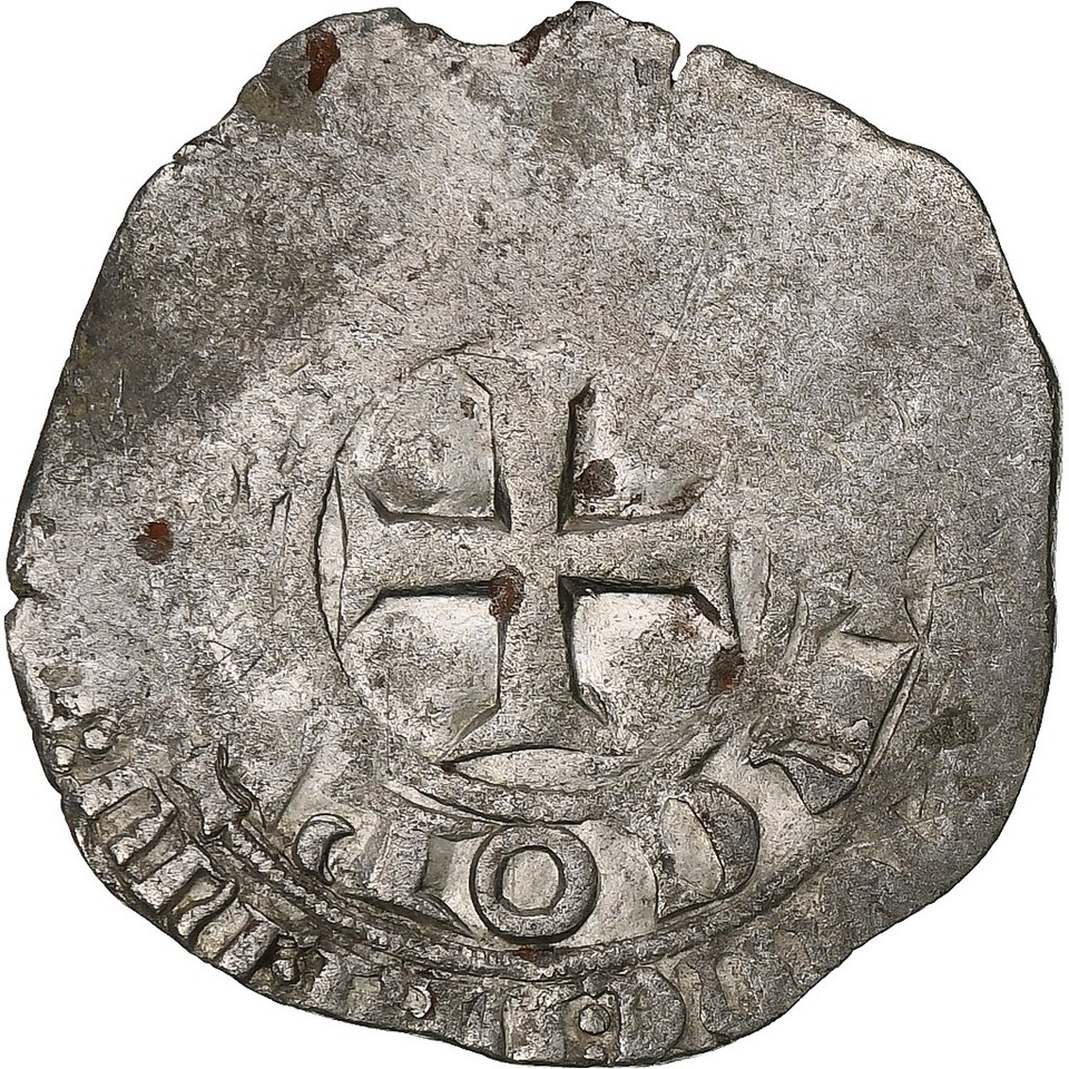 [#1273509] France, Charles V, Blanc au K, 1365-1380, Billon, VF ...