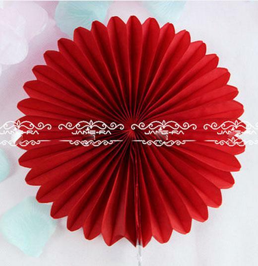 10pc Tissue Paper Flower Paper Fan Wedding Party Home Outdoor ...