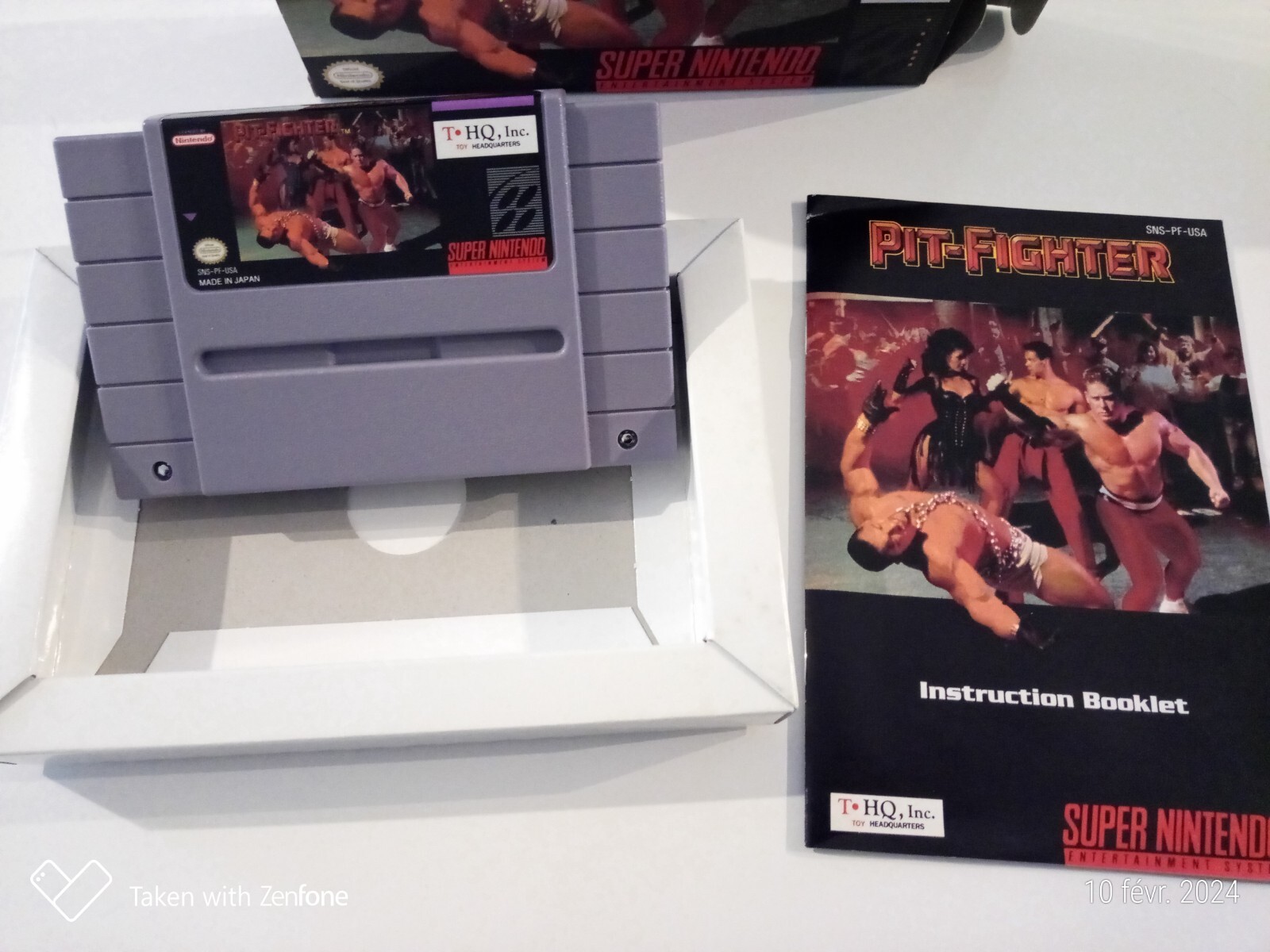 Pit-Fighter Super Nintendo - Prix - Photo - Présentation
