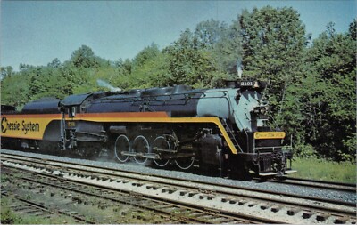 Chessie System Steam B&O Railroad # 2101 Train Aikin Maryland 1977 PC ...