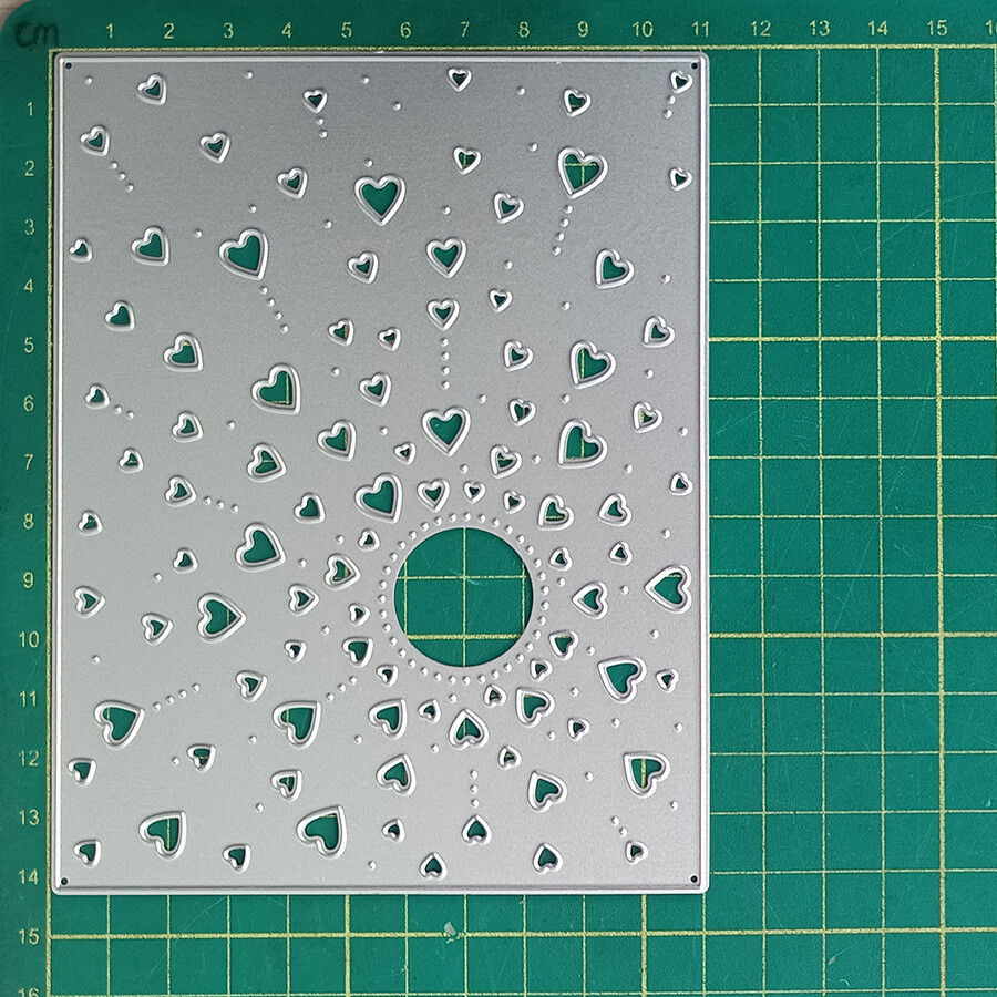 Love Frame Metal Cutting Dies DIY Scrapbook Album Decoration Embossing ...