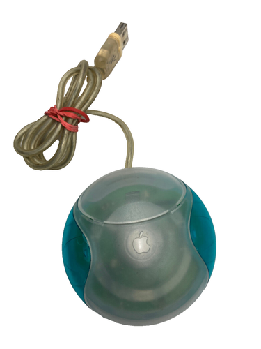 Vintage Apple Wired USB Mouse Hockey Puck | eBay