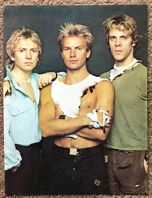 THE POLICE - 1984 Full page UK magazine annual poster STING | eBay