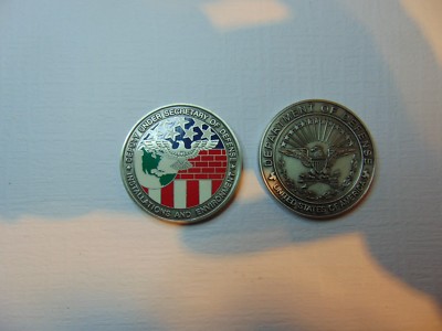 CHALLENGE COIN DEPUTY UNDER SECRETARY NATIONAL DEFENSE INSTALLATION ...