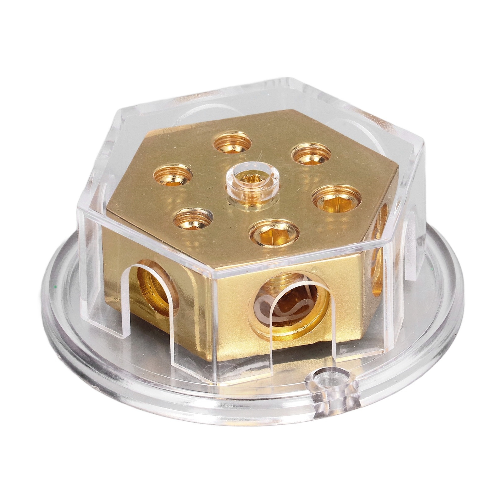 Distribution Block Ground Wire Negative Splitter 2x0 Gauge In 4x4 Gauge ...