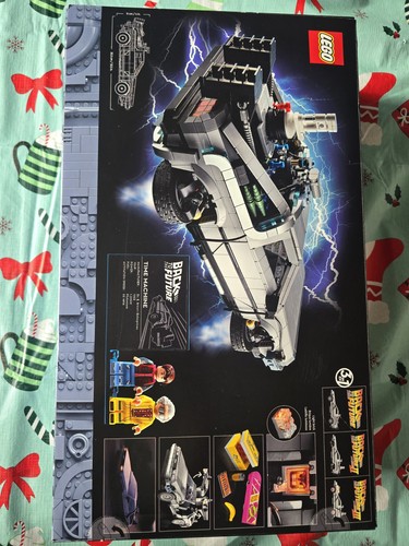 LEGO Back To The Future Time Machine Delorean 1872 pcs 10300 Building ...