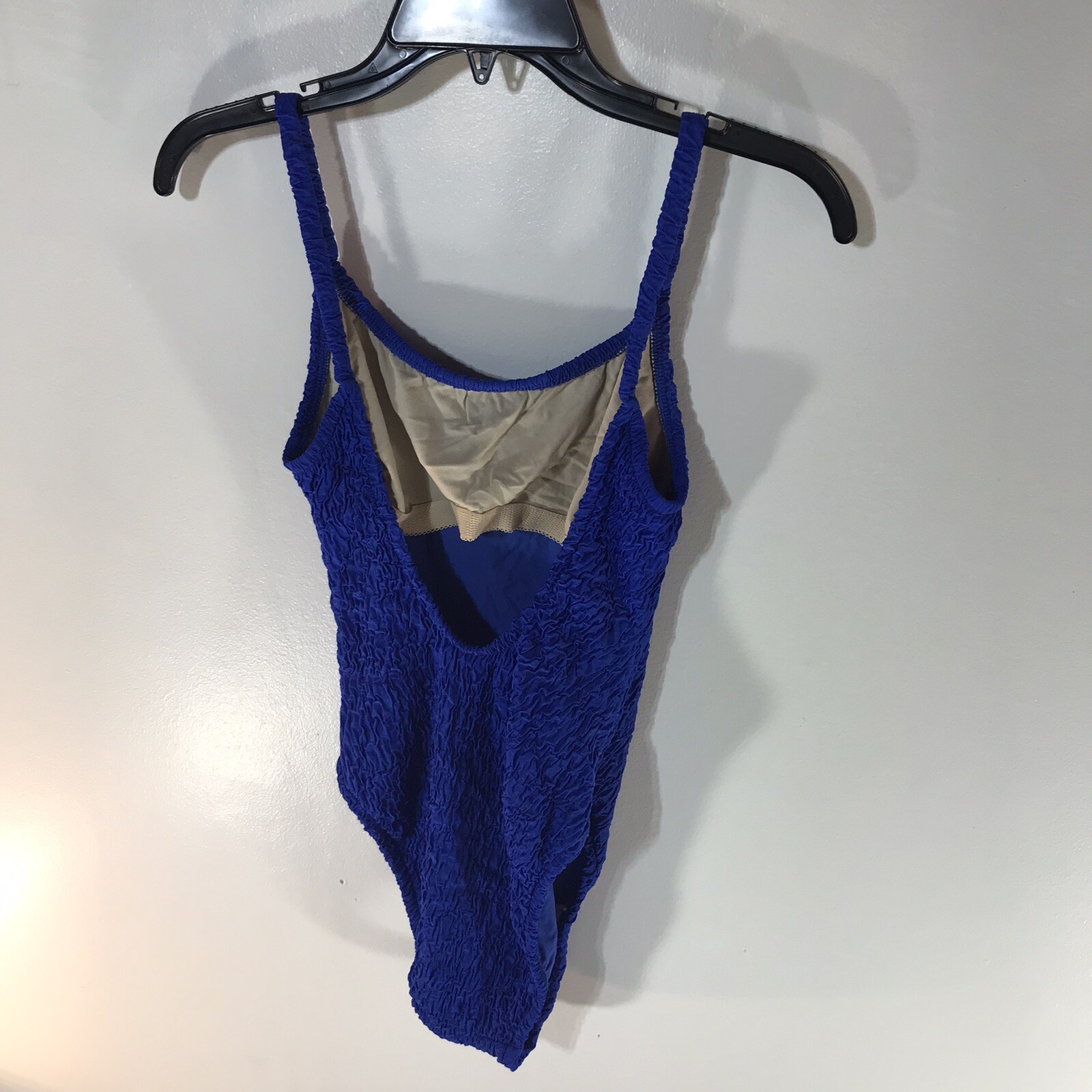 Vintage Beach Native USA Blue Full Piece Swimsuit Wom… - Gem
