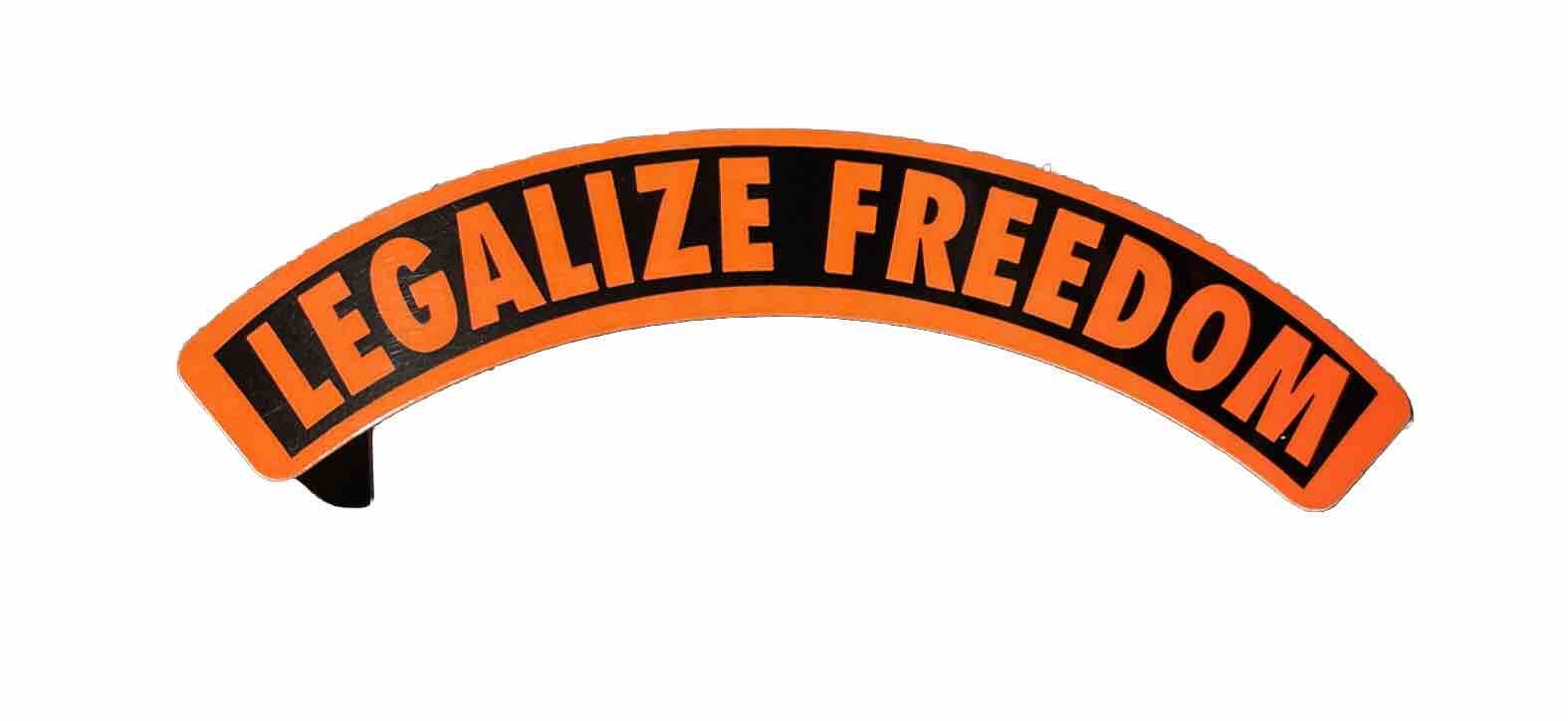 Legalize Freedom HELMET or HARD HAT STICKER | eBay