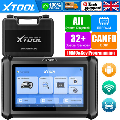 XTOOL X100 Pads All System Diagnostic Tool OBD2 Scanner 32+ Services K~ey Coding | eBay