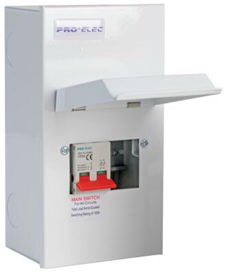 CONSUMER UNIT METAL 4 WAY CIRCUIT BREAKERS PEL00429 PACK 1 | eBay Australia