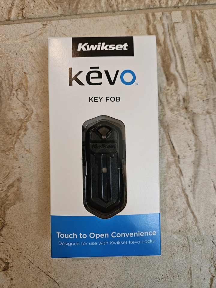 Kwikset Kevo 99250-003 Touch-to-Open Bluetooth Smart Lock With Key Fob ...