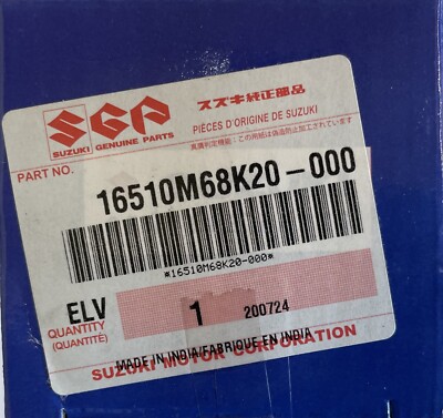 GENUINE SUZUKI OIL FILTER 16510M68K20-000 | eBay Australia