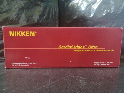 Nikken CardioStrides Ultra Weighted Insert Mens US Size 9.5 Womens Size ...