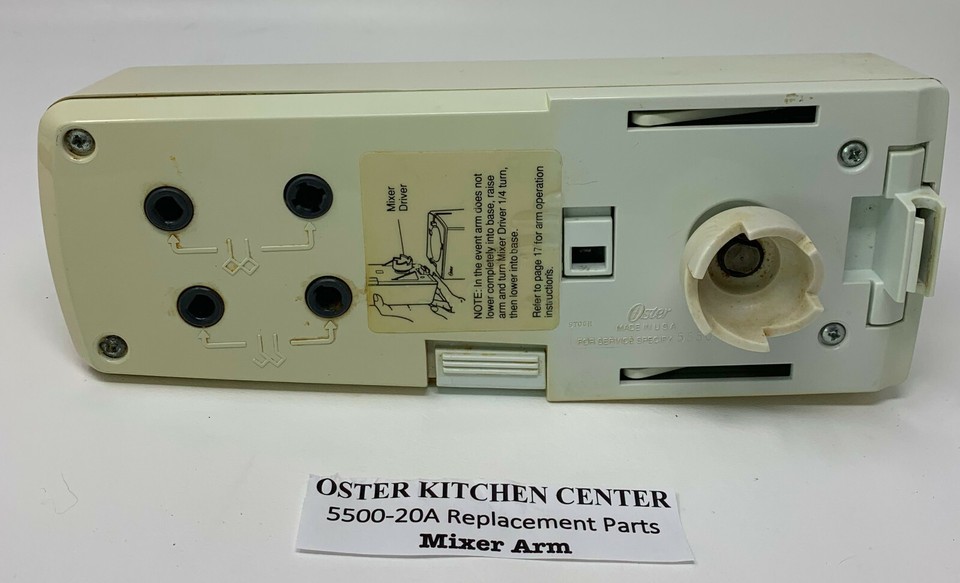 OSTER Kitchen Center 5500-20A Replacement Parts CHOICE OF 1 ITEM 19 ...