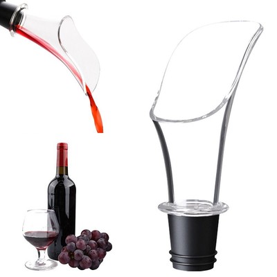 Acrylic Magic Red Wine Decanter Spout Aerating Pouring Tool Wine Pourer ...