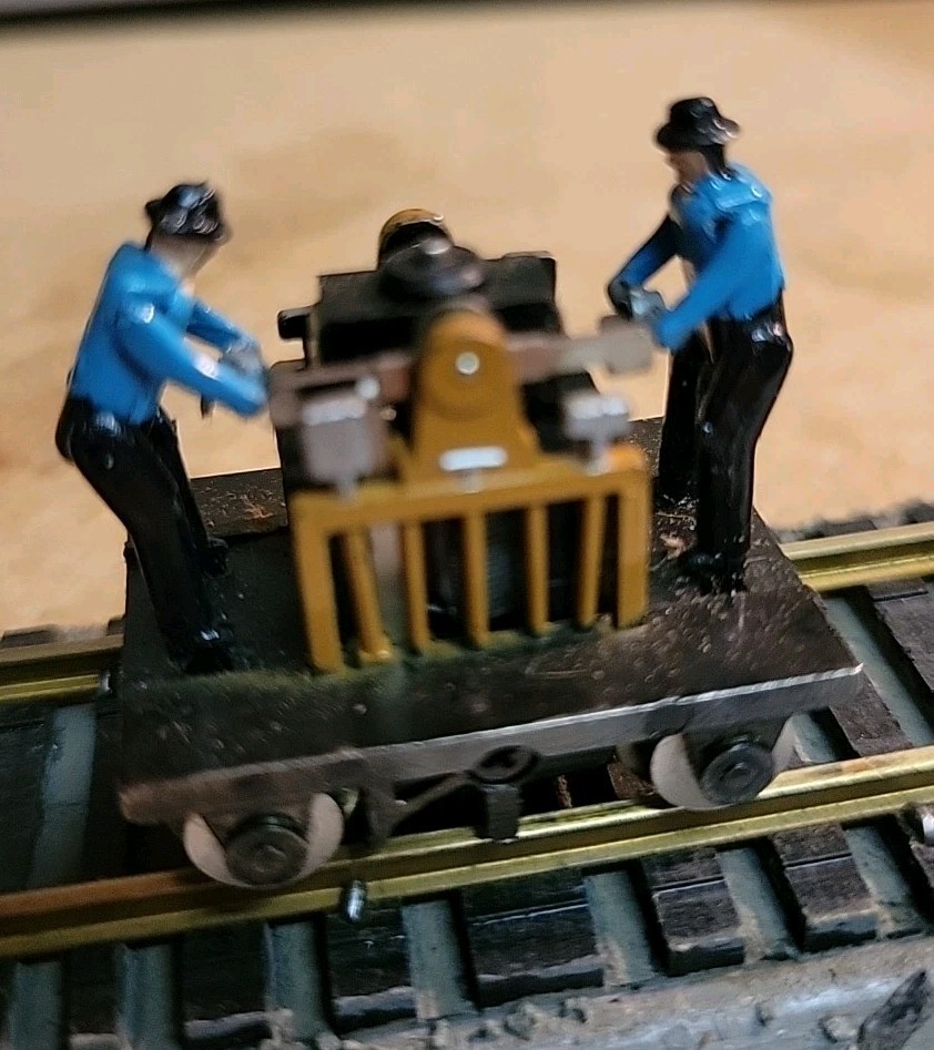 Vintage Bachmann Gandy Dancer H.O. Train Railroad Powered Pump Car | eBay