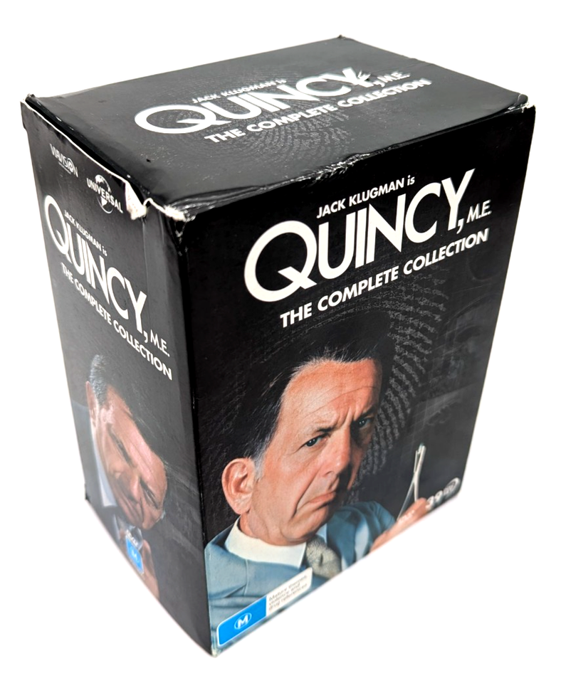 Quincy, M.E. – The Complete Collection DVD, Seasons 1–8, 39 Disc - Box ...